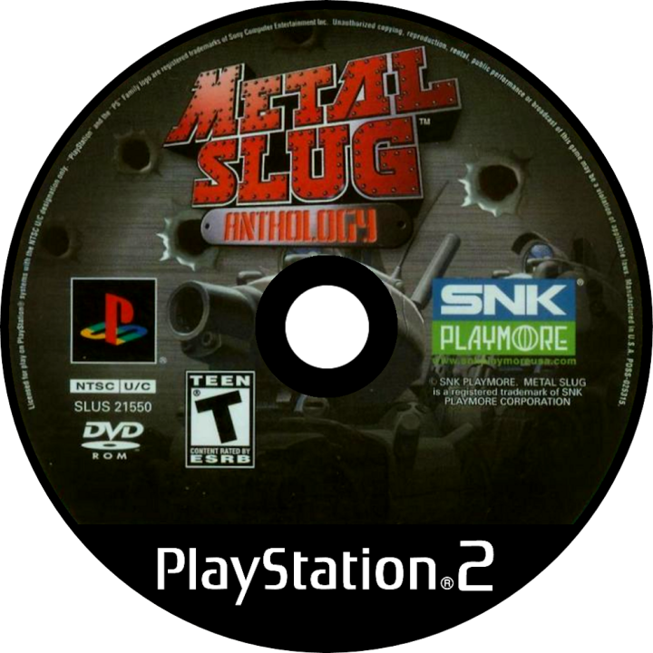 PS2 Metal slug anthology (Dvd Game) | Lazada
