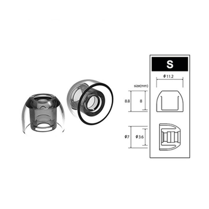 AZLA Xelastec Ear Tips For SONY WF-1000XM4 1000XM3 Eartips 1697Ti Qdc ...