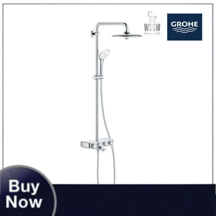 GROHE EUPHORIA SMARTCONTROL SYSTEM 260 MONO SHOWER SYSTEM WITH BATH ...