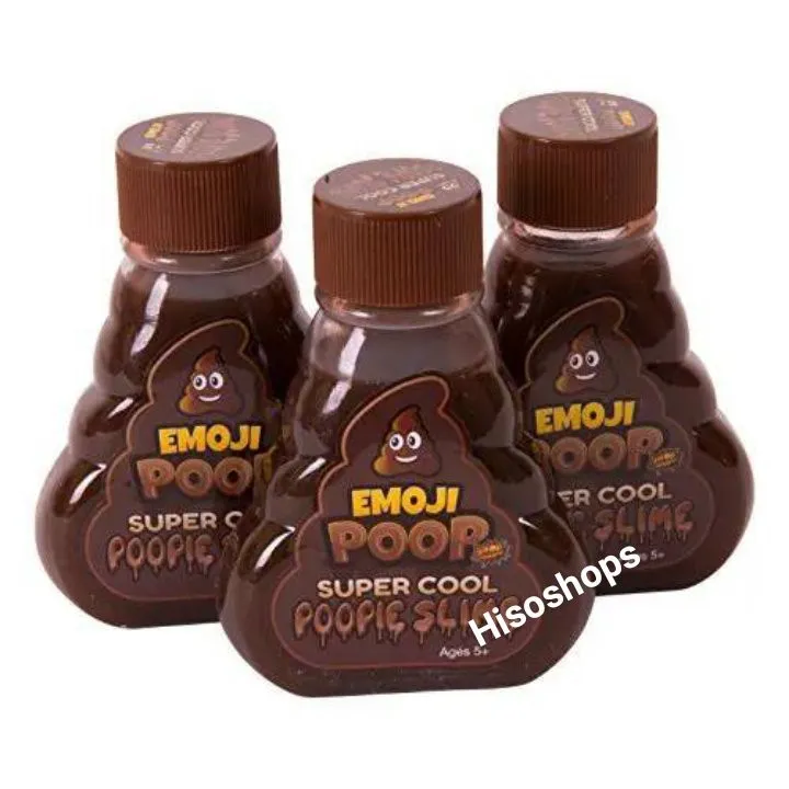 EMOJI POOP SUPER COOL POOPIE SLIME สไลม์อุนจิ สไลม์น้ำลายเอเลี่ยน แพคละ ...