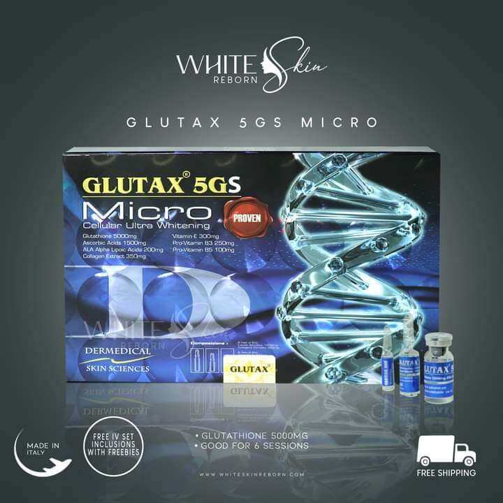 GLUTAX 5GS MICRO PUSH SET (COMES WITH SYRINGE, BUTTERFLY, STERILE WATER ...