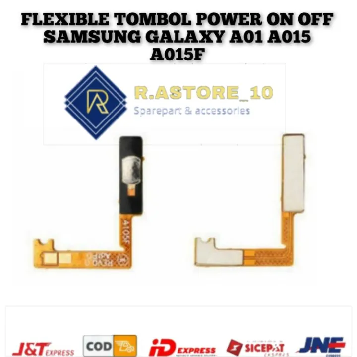 Flexible Flexibel On Off Samsung Galaxy A01 A015 A015F - Fleksibel Fleksible Tombol Power On Of ...