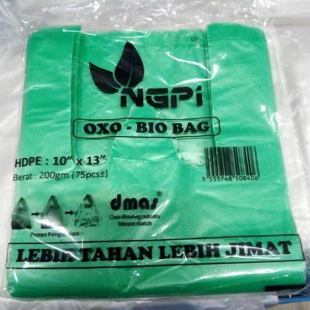 200g NGPI Oxo Bio Bag HDPE Plastic Packaging | Lazada