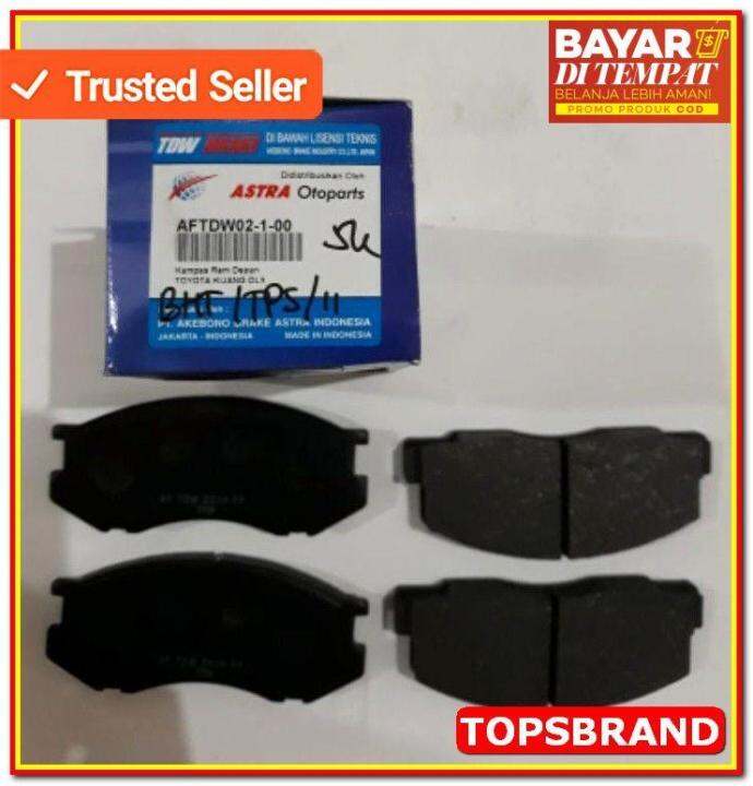 Brake Pad Toyota Tdw Kjjang Super Dpn Kijang Kapsul Dpn Aftdw02 1 00 ...