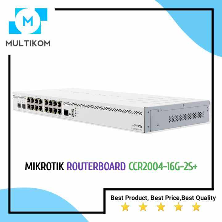 Mikrotik Routerboard CCR2004-16G-2S+ | Lazada Indonesia
