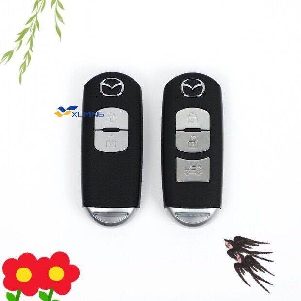 Mazda 2/3ปุ่ม Keyless Entry Key Case เพื่อแทนที่ Mazda X-5/Summit ...