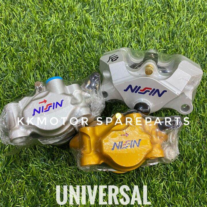 2 POT NISSIN CALIPER UNIVERSAL FRONT REAR DEPAN BELAKANG | Lazada