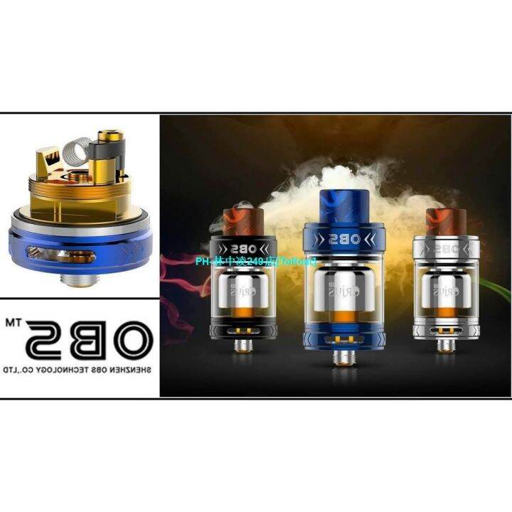 Telfour OBS Crius 2 RTA 3.5ml (Single Coil) (25mm)..... 100 Legit ...