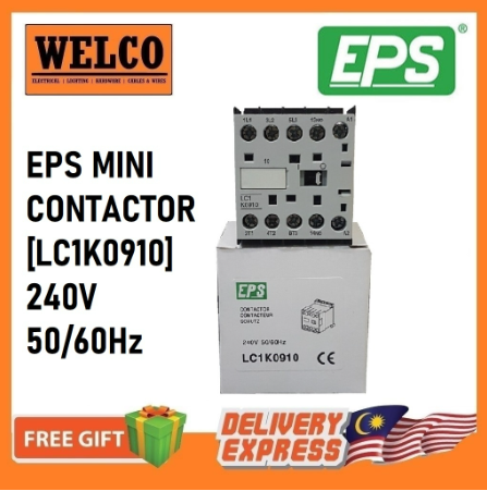EPS MINI CONTACTOR 20A 240V COIL 4P | Lazada