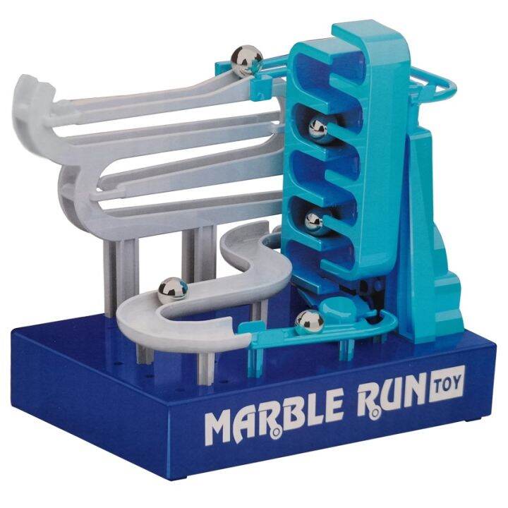 Marble Genius Marble Run DIY Race Educational Toy Set Includes 5 ...