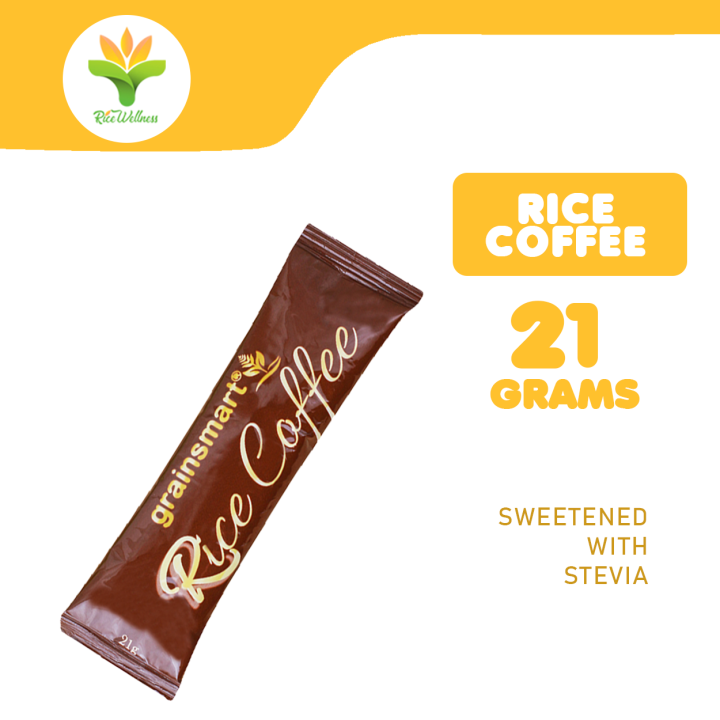 Rice Wellness Brown Rice Coffee with Rice Husk and Stevia | Lazada PH