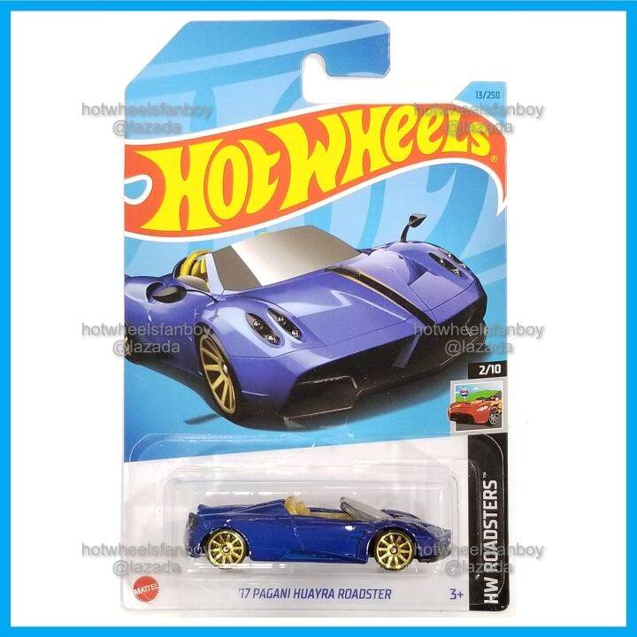 Hot Wheels 17 Pagani Huayra Roadster Hw 2023 Roadsters 2 10 Metalflake