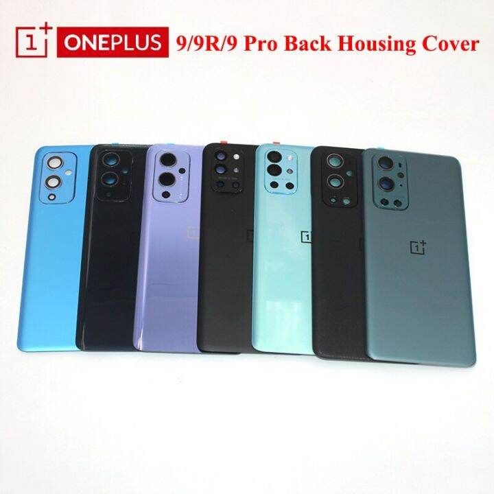 Original Oneplus 9 Pro ฝาครอบด้านหลังกระจก,ฝาครอบด้านหลังสำหรับ One ...