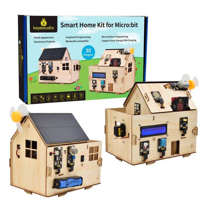 ใหม่! Microbit Smart Home Kit House Starter Kit สำหรับ Micro:Bit Kit ... ใหม่! Microbit Smart Home Kit House Starter Kit สำหรับ Micro:Bit Kit ...