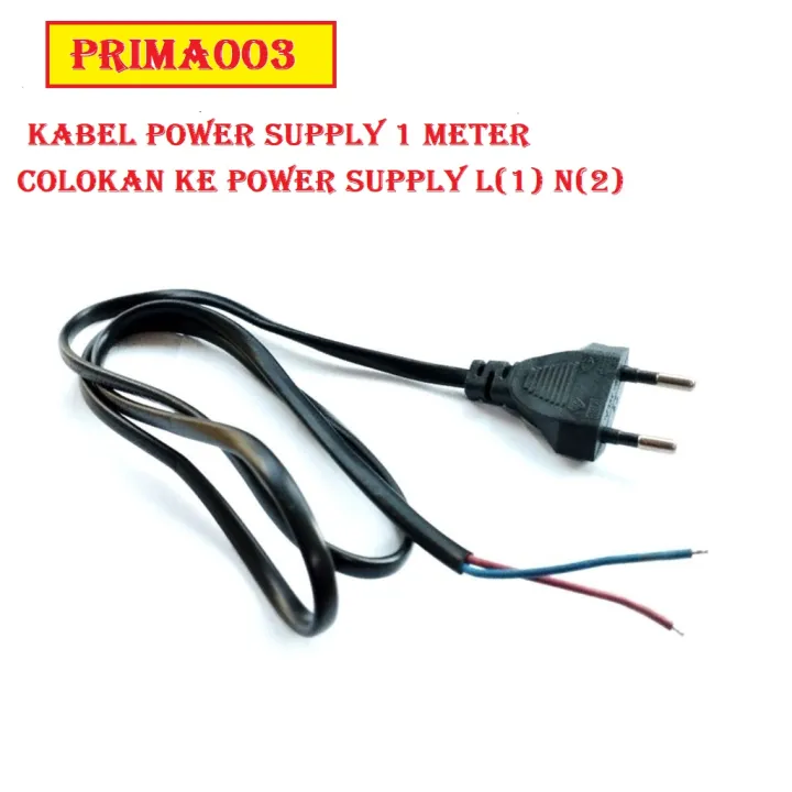 Kabel Power Supply 1 Meter | Lazada Indonesia