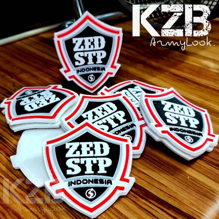Emblem Karet-Patch Rubber Velcro ZED STP INDONESIA | Lazada Indonesia