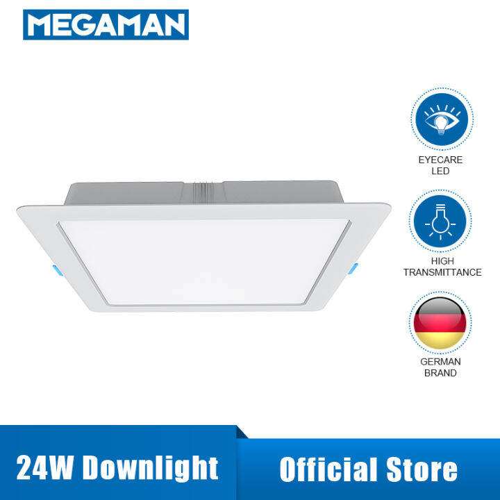 Megaman LED Downlight 8" S200 24W CLSV1 DL Slim Square Ceiling Lamp ...