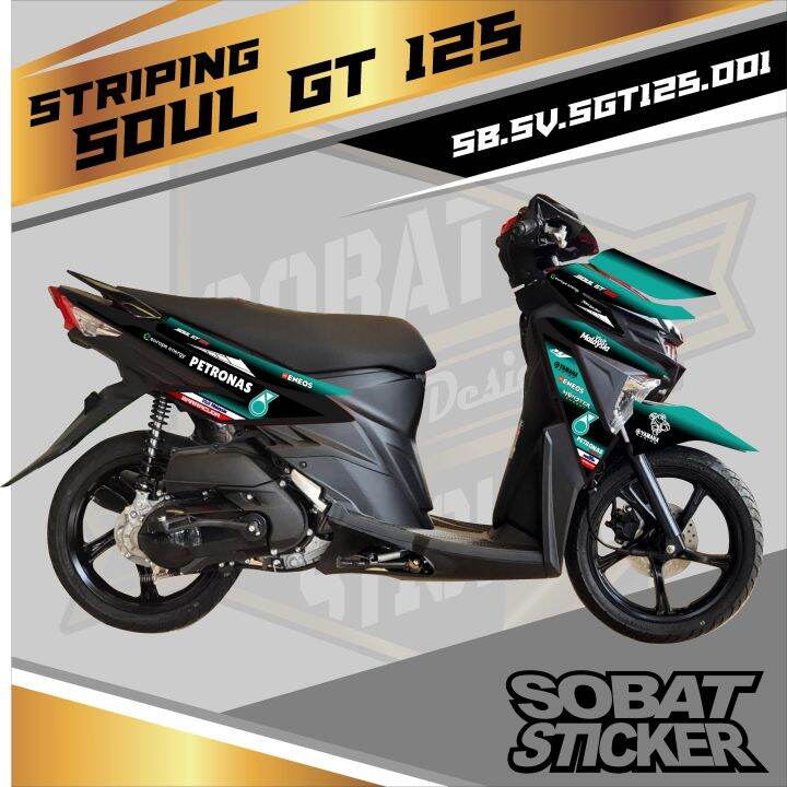 Striping MIO SOUL GT 125 - Sticker Striping Variasi list Yamaha MIO ...
