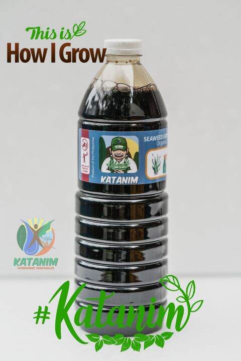 Katanim Seaweed Extract 500ml | Organic Foliar for Lettuce and Other ...