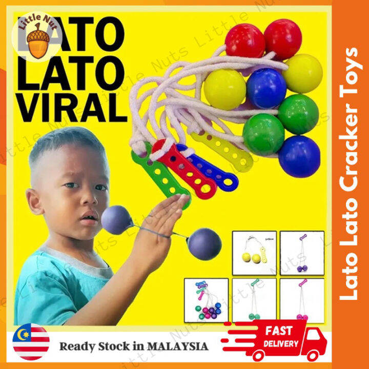 Mainan Lato Lato Katto Katto Mainan Viral Etek etek Mainan Bola Tek tek ...