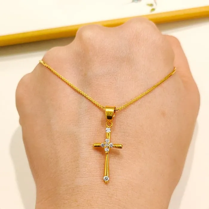 Terlaris Set kalung wanita model salib minimalis Elegan | Lazada Indonesia
