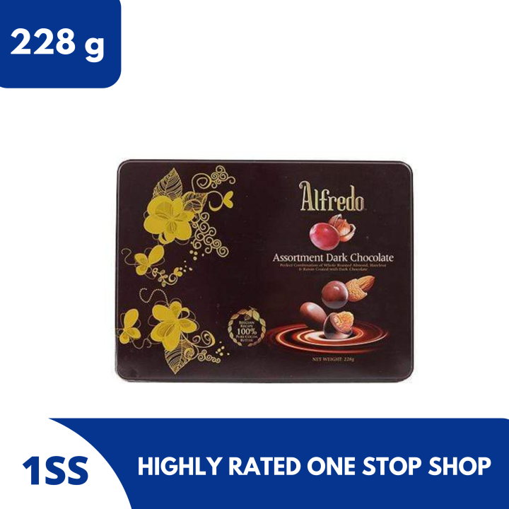 Alfredo Assortment Dark Chocolate, 228g | Lazada PH