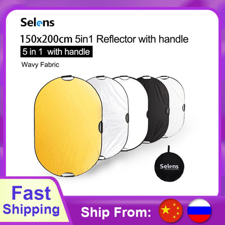 Portable Reflector Photography Light Diffuser Camera Light Reflector ...