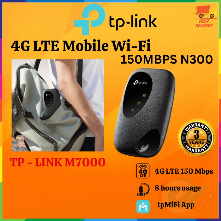 TPLINK 4G LTE MOBILE WIFI 150MBPS N300 | Lazada