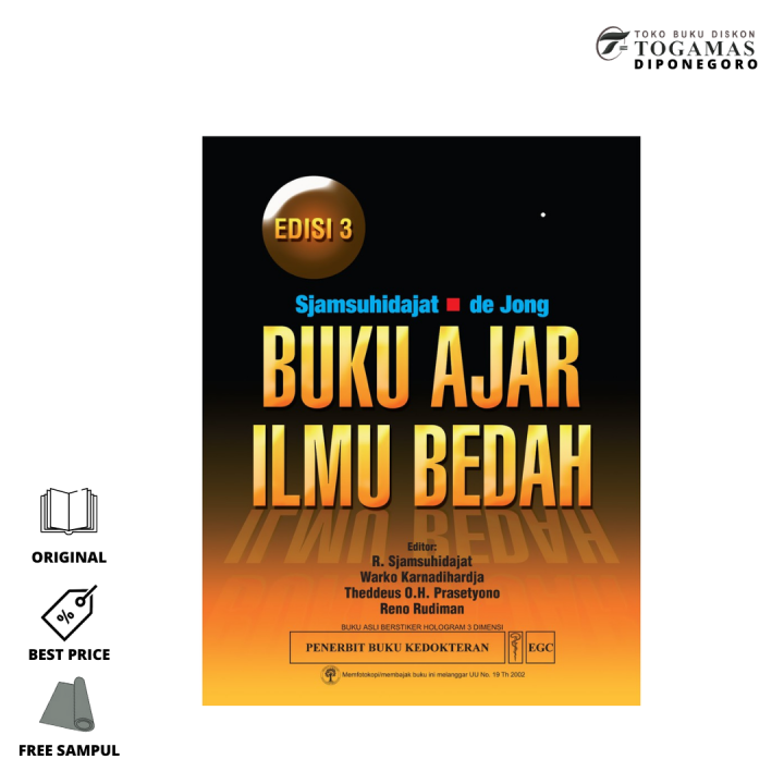 BUKU AJAR ILMU BEDAH ED. 3 [HC] - SJAMSUHIDAJAT, DE JONG | Lazada Indonesia