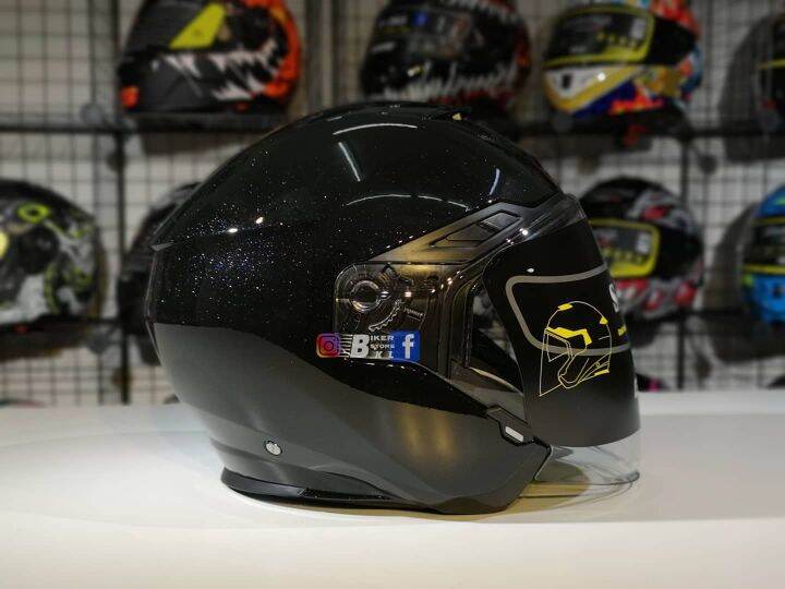 Original GSB G-263 Glass Black Open Face Helmet | Lazada