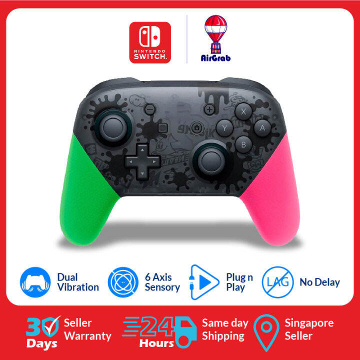 Nintendo Switch Pro Wireless Controller Gamepad Splatoon Series Switch ...