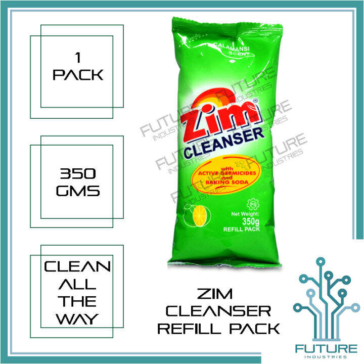 Zim Cleanser with Baking Powder Refill Pack 350g Cleaning Agent ...