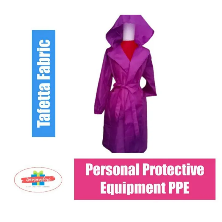 Washable Personal Protective Equipment PPE Gown Fashionable Trench Coat ...