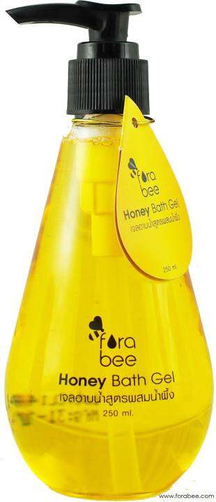 เจลอาบน้ำผสมนมผึ้งFora Bee 250ml. Royal jelly Bath Jel | Lazada.co.th