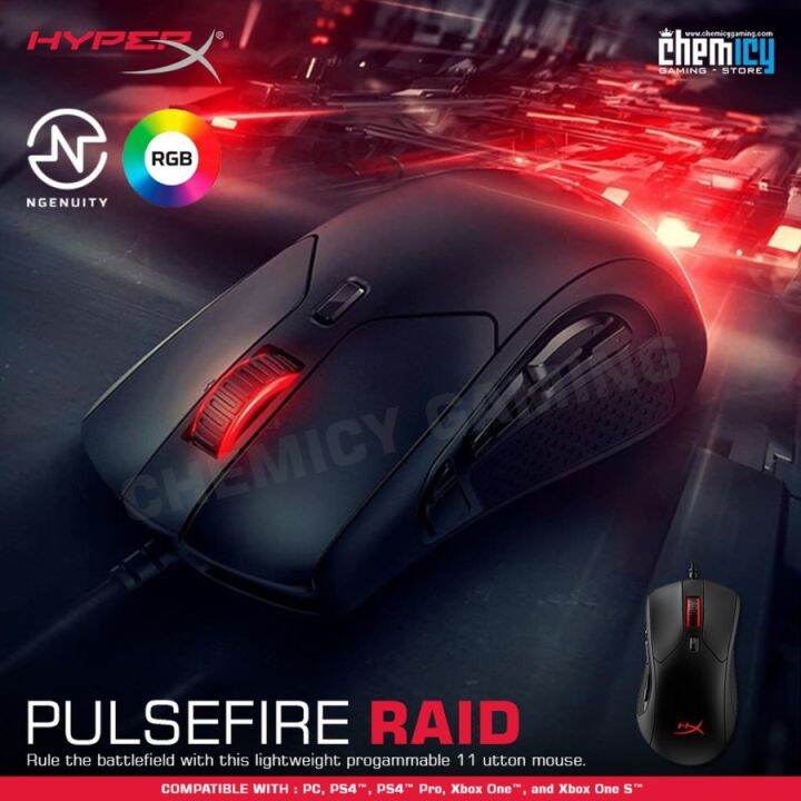 HyperX Pulsefire Raid RGB Programmable Gaming Mouse | Lazada Indonesia