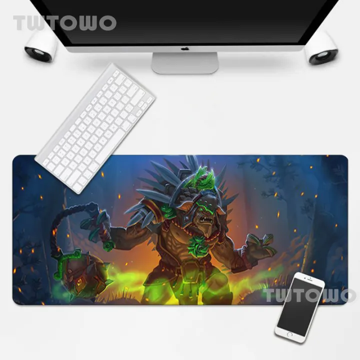 M Ousepad ขนาดใหญ่ MousePads โต๊ะเสื่อไม่ลื่นพีซี Dota 2 Bristleback ...
