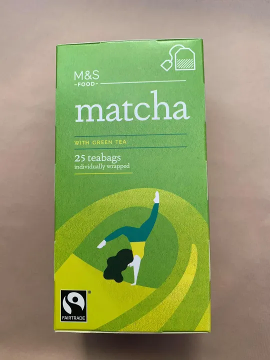 Marks and Spencer Defence Matcha with Green Tea 25 Teabags | Lazada PH