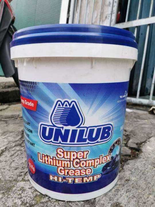 Unilub Super Lithium Blue Grease Pail Ember 15 KG - Gemuk Stempet HI TEMP COMPLEX LITHIUM GREASE ...