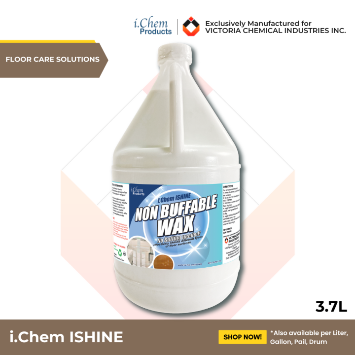 NON BUFFABLE WAX 1 GALLON(FOR WOODEN, VINYL, RUBBER, CEMENT, ROUGH ...