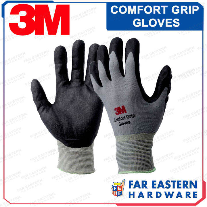 3M Comfort Grip Hand Gloves Nitrile Foam Coated | Lazada PH