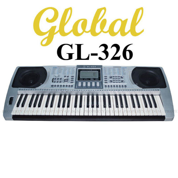 Electronic Keyboard Global GL-326-dgmapplx | Lazada PH