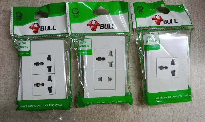Bull Wide Series Universal Outlet | Lazada PH
