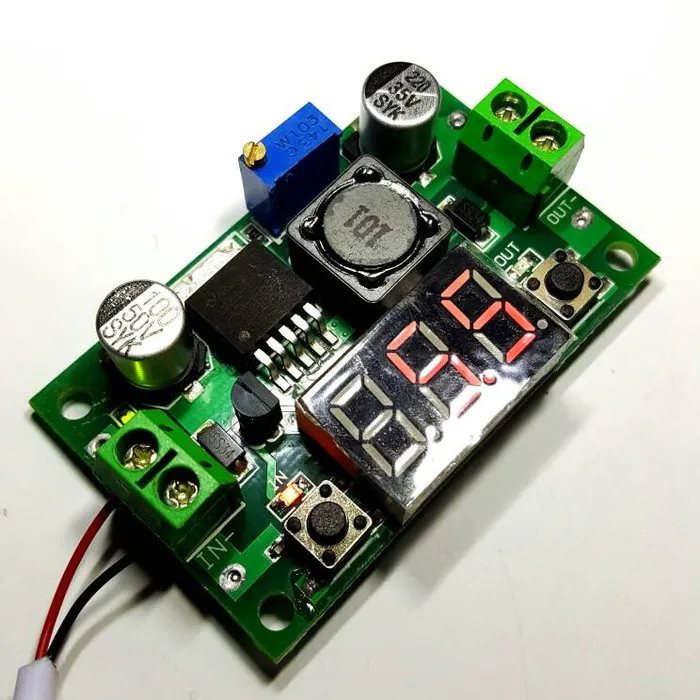 Adjustable Step down 3A Stepdown LM2596S ADJ with LED Display | Lazada ...