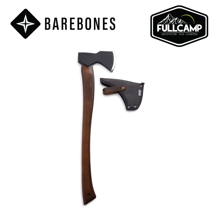 Barebones Felling Axe ขวานด้ามไม้ ขวานตัดไม้ มาพร้อมซอง | Lazada.co.th