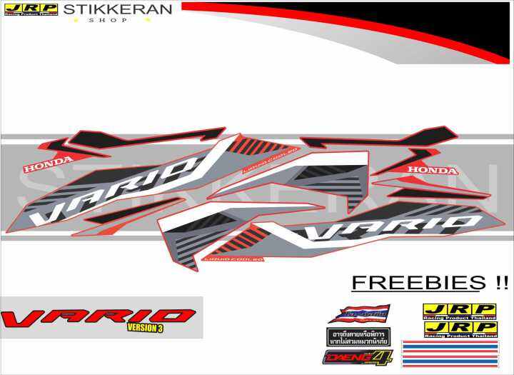 HONDA CLICK V3 125 VARIO DESIGN MALAYSIAN DECALS VARIO V3 | Lazada PH