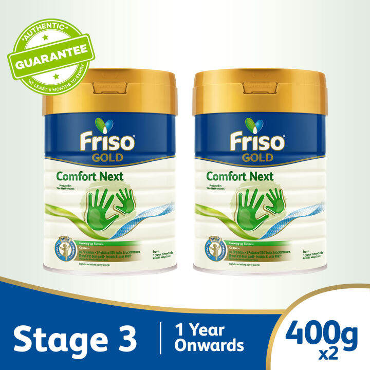 Friso Gold Comfort Next 400g - Specialty Growing Up Milk For 1 Year ...