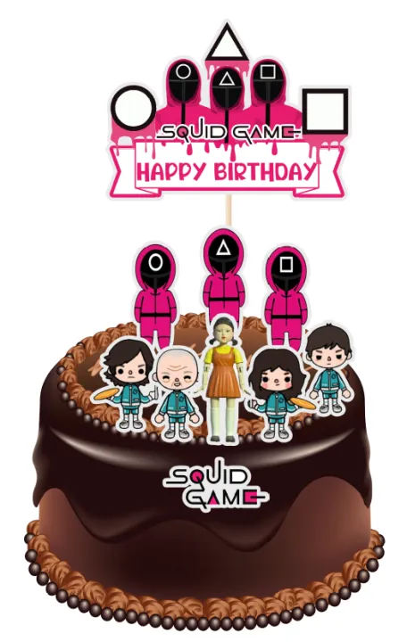 Squid Game Cake Topper | Lazada