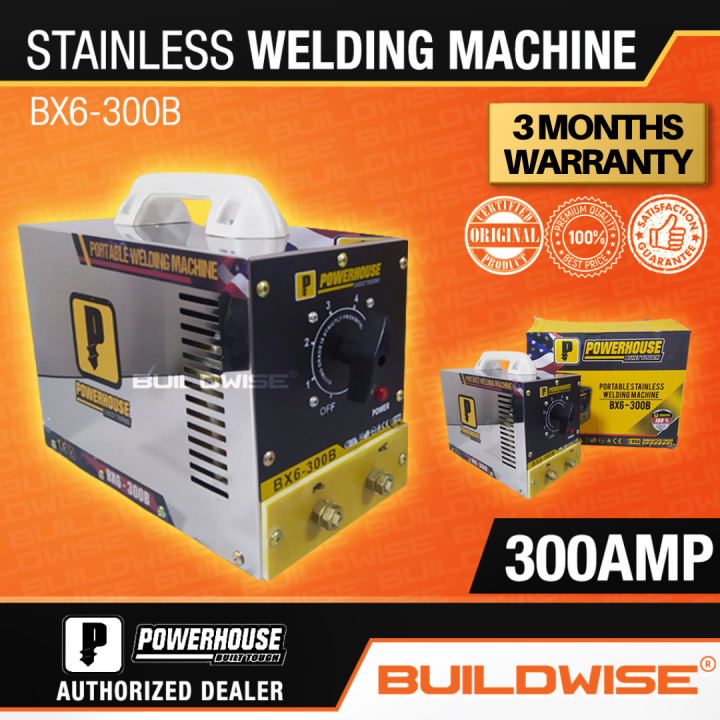 Powerhouse Welding Machine 300 Amperes BX6-300B 「BUILDWISE®」 | Lazada PH
