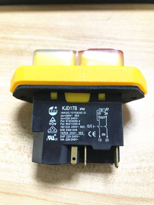 สวิตช์แม่เหล็กไฟฟ้า KJD17B,สวิตช์แม่เหล็กกันน้ำ,สวิตช์สตาร์ท,สวิตช์ ...