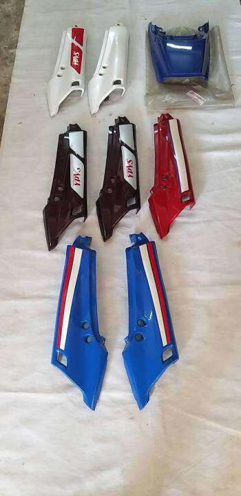 ท้ายเบาะVR, TZR,RXZ แท้ใหม่ สีน้ำเงินครบคู่ นอกนั้นมีแต่เศษข้างขวา (งานเก่าค้างสต๊อค) | Lazada.co.th